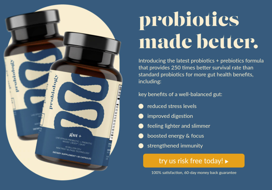 Probiotic Natural cu 40 Miliarde UFC - Probiology Gut+